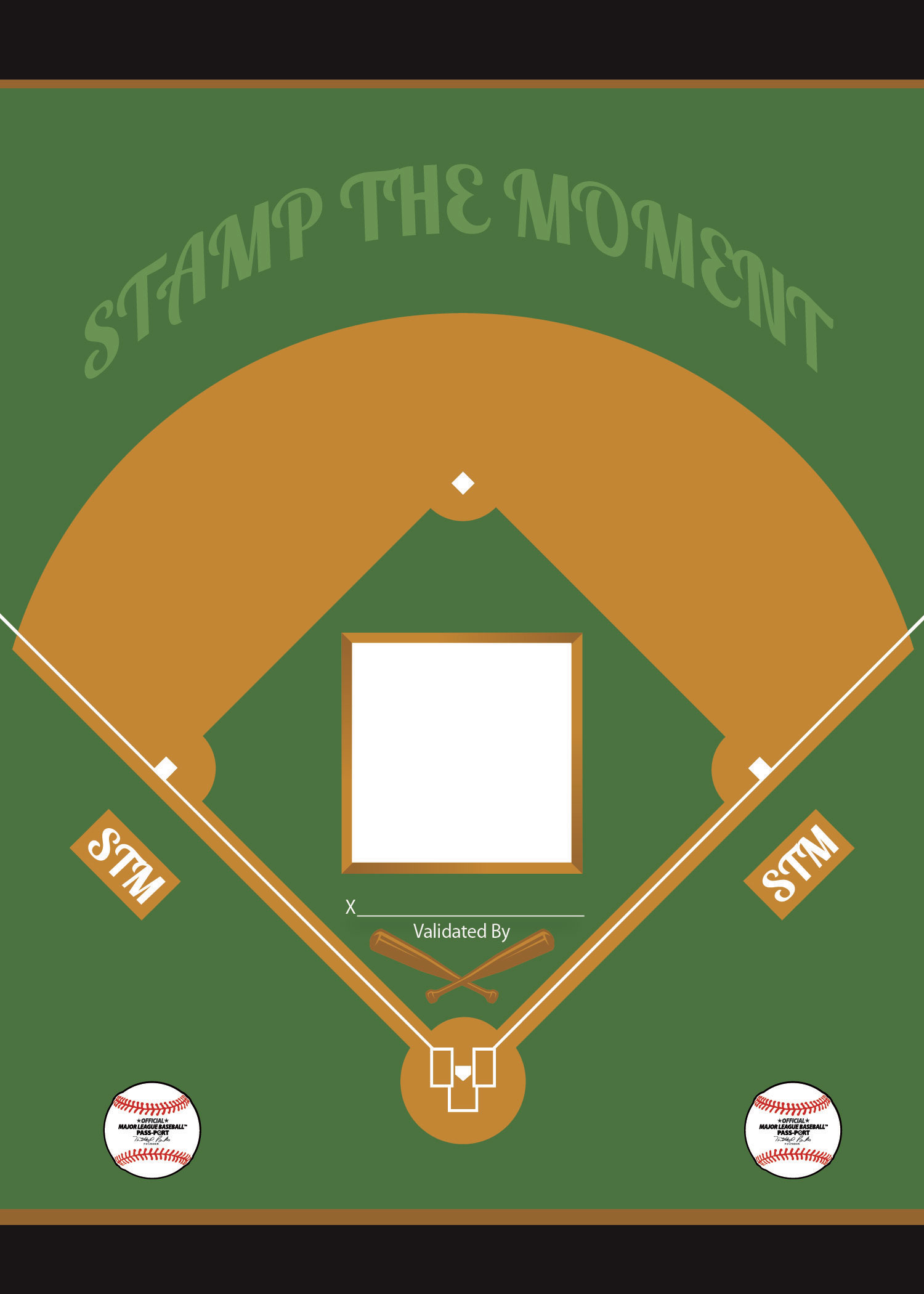 STAMP THE MOMENT Insert | MLB BallPark Pass-Port